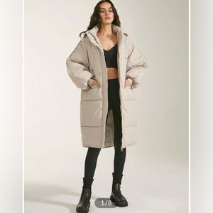 Jackets & Coats | Commense Long Beige Puffer Coat | Poshmark